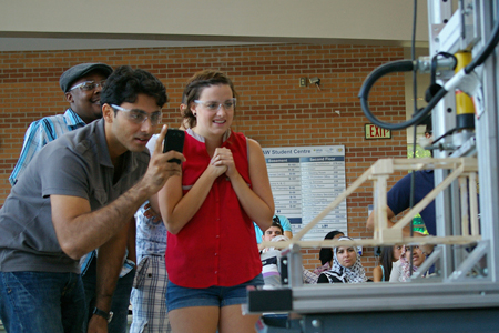 Bridge-building exercise proves educational for engineering students ...