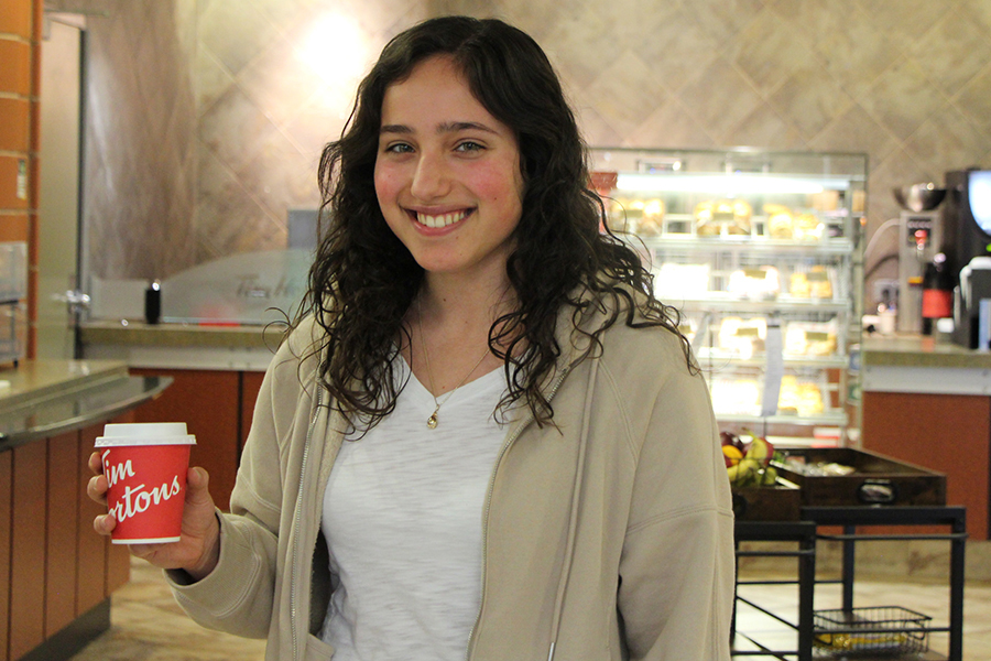 Back in business: Tim Hortons returns to Odette Building | DailyNews