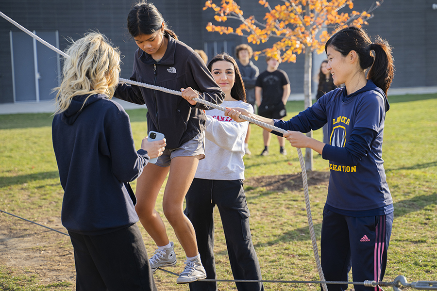 Low ropes course holds lessons for high schoolers | DailyNews