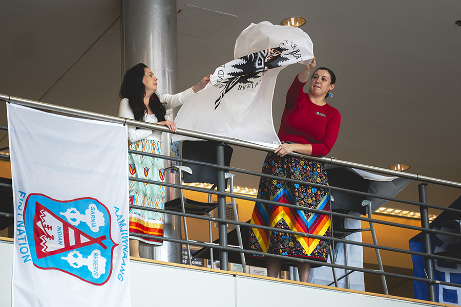 University raises First Nations flags | DailyNews