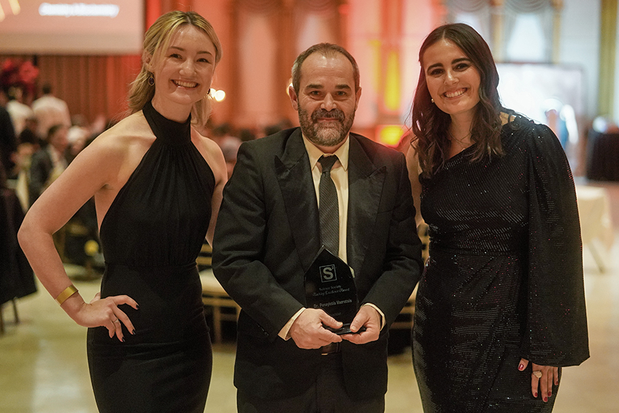Student appreciation for professor shines through at science gala ...