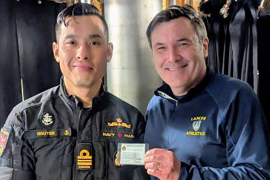 Submarine sail strengthens researchers’ naval connection | DailyNews