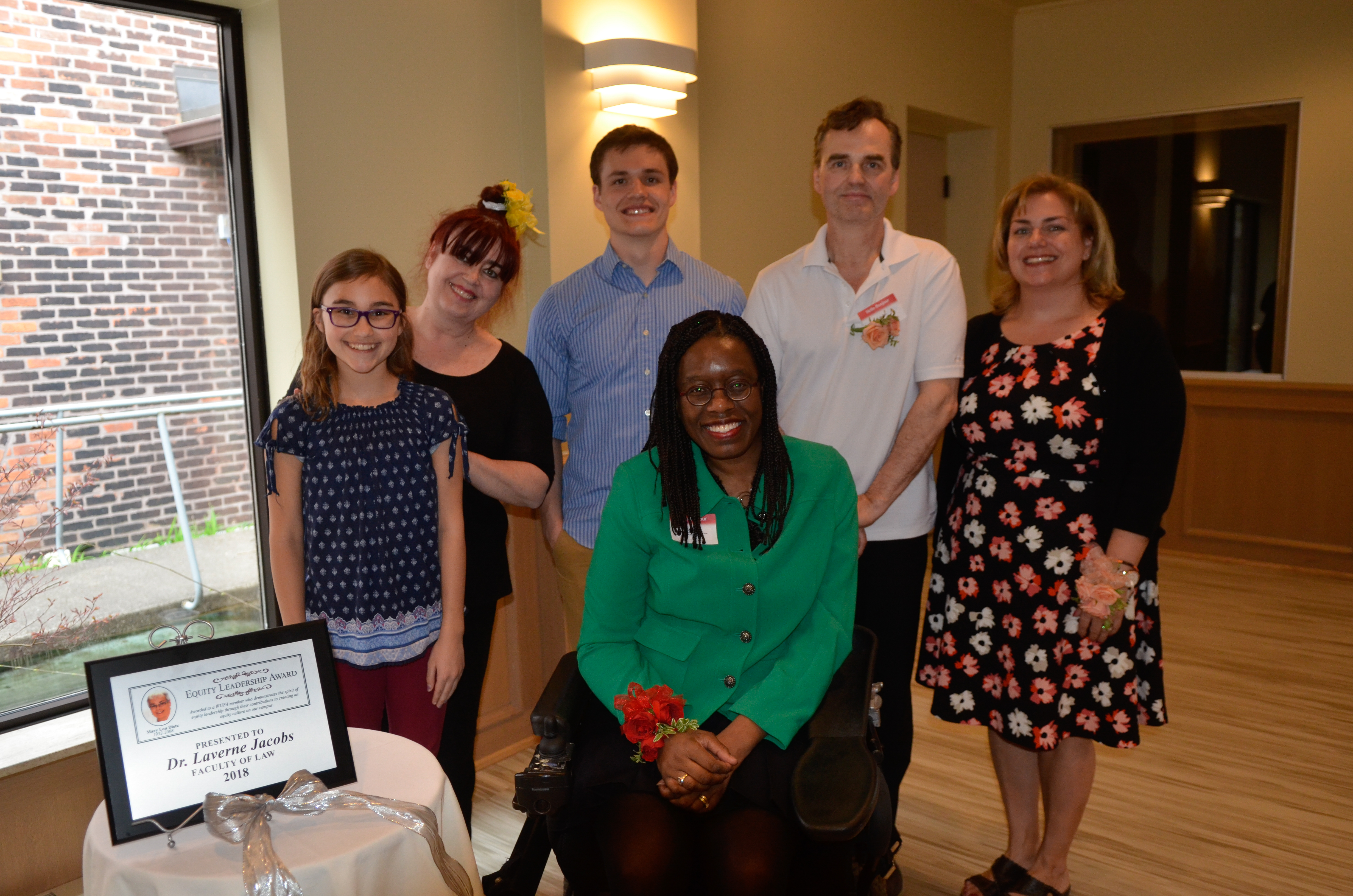 Faculty Association honours Dr. Laverne Jacobs for contributions to ...