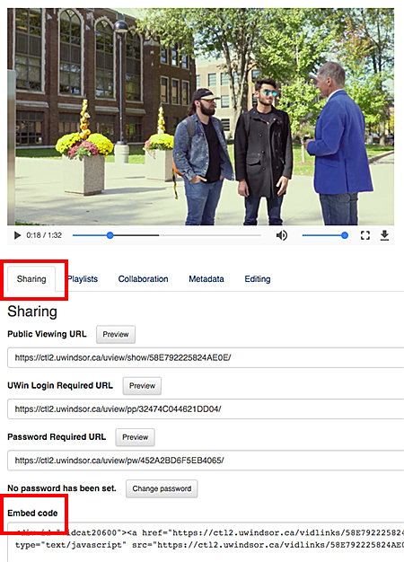 Embed a video on your web page | Support for Website Editors