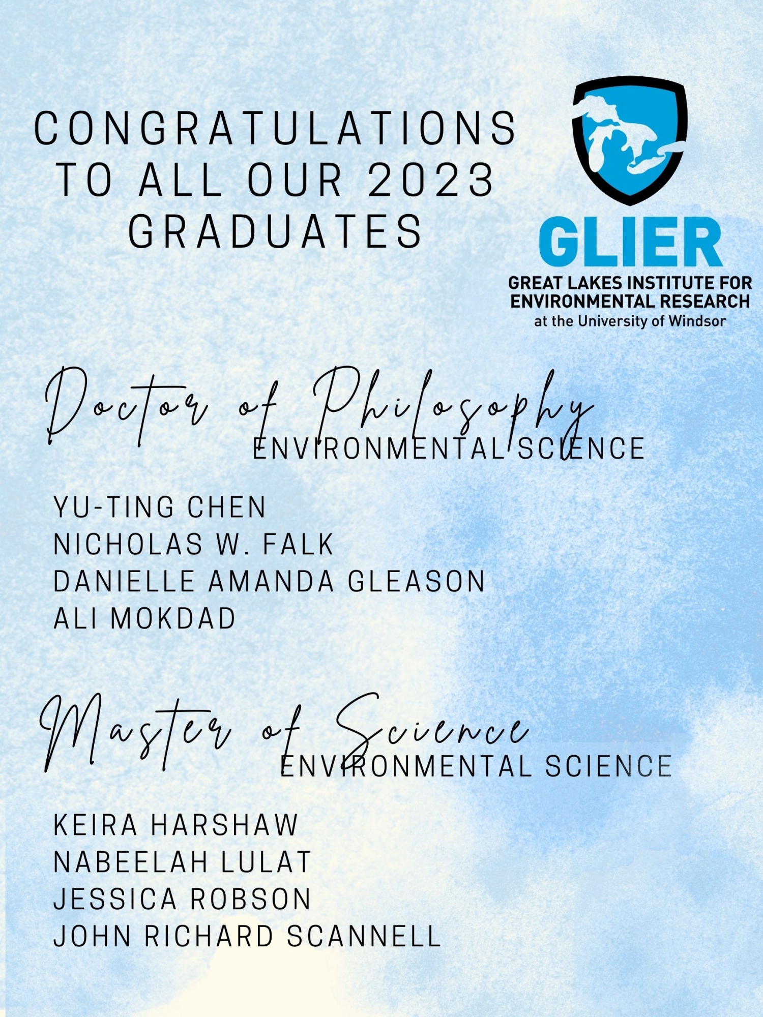 Dedication and hard work have paid off. We are excited to see you soar ...