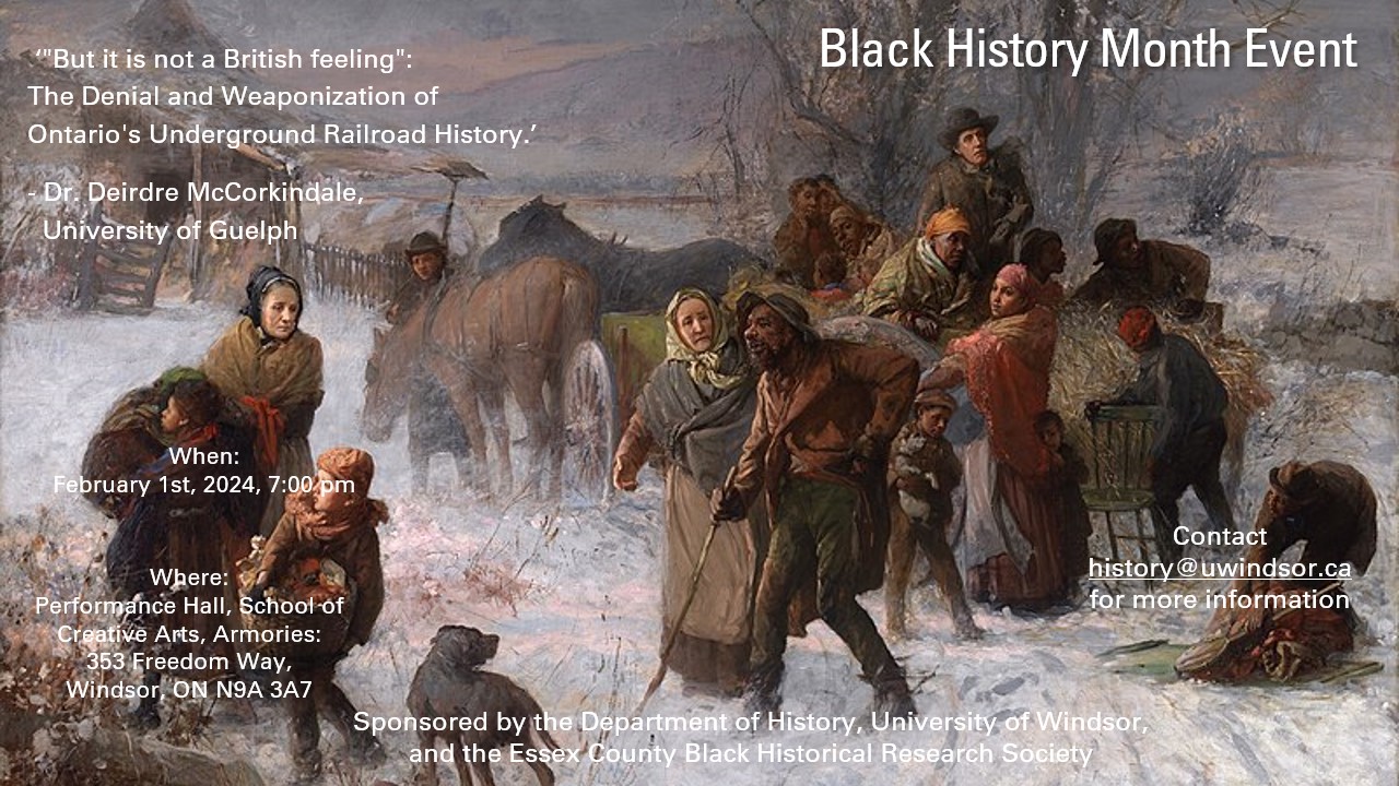 Black History Month Event | Department of History