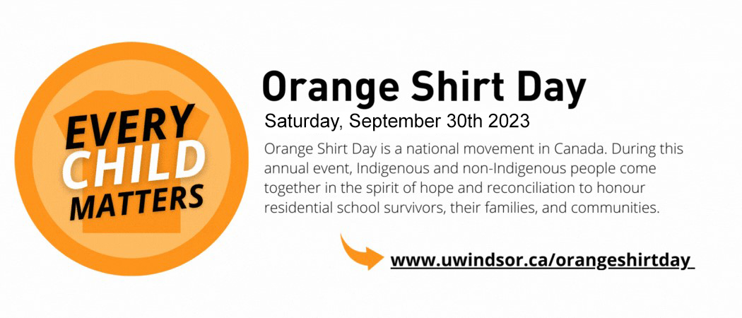 Orange Shirt Day - Email Signature | Indigenous Peoples
