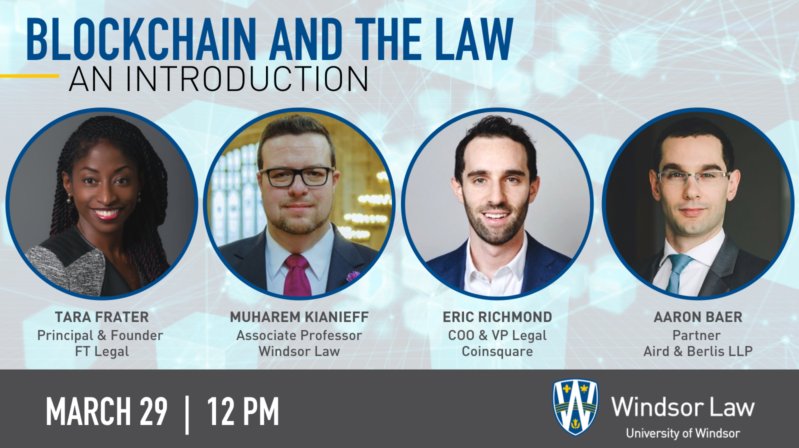 Blockchain and the Law: An Introduction | Faculty of Law