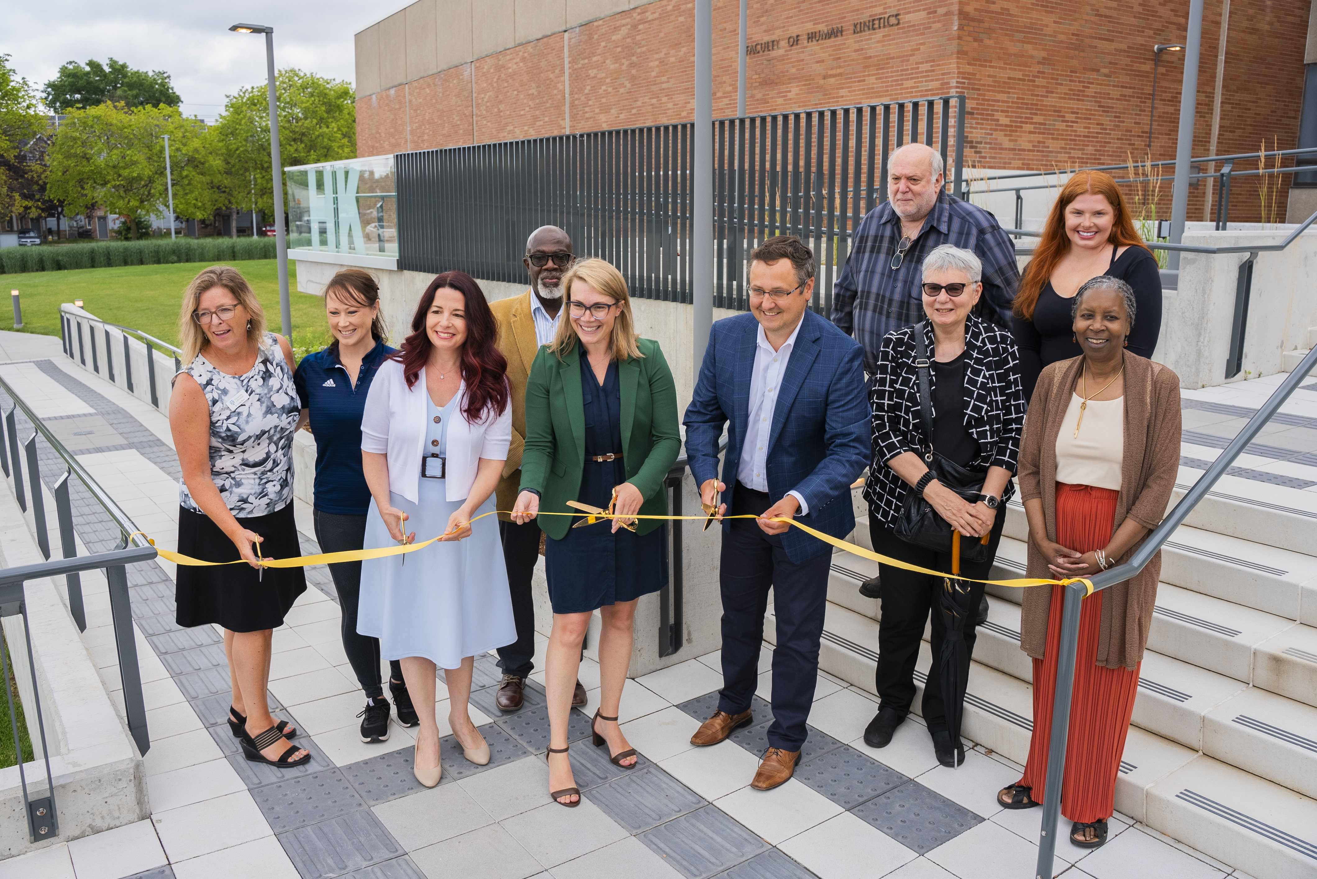 UWindsor Celebrates New Accessible Entrance at Human Kinetics Building ...