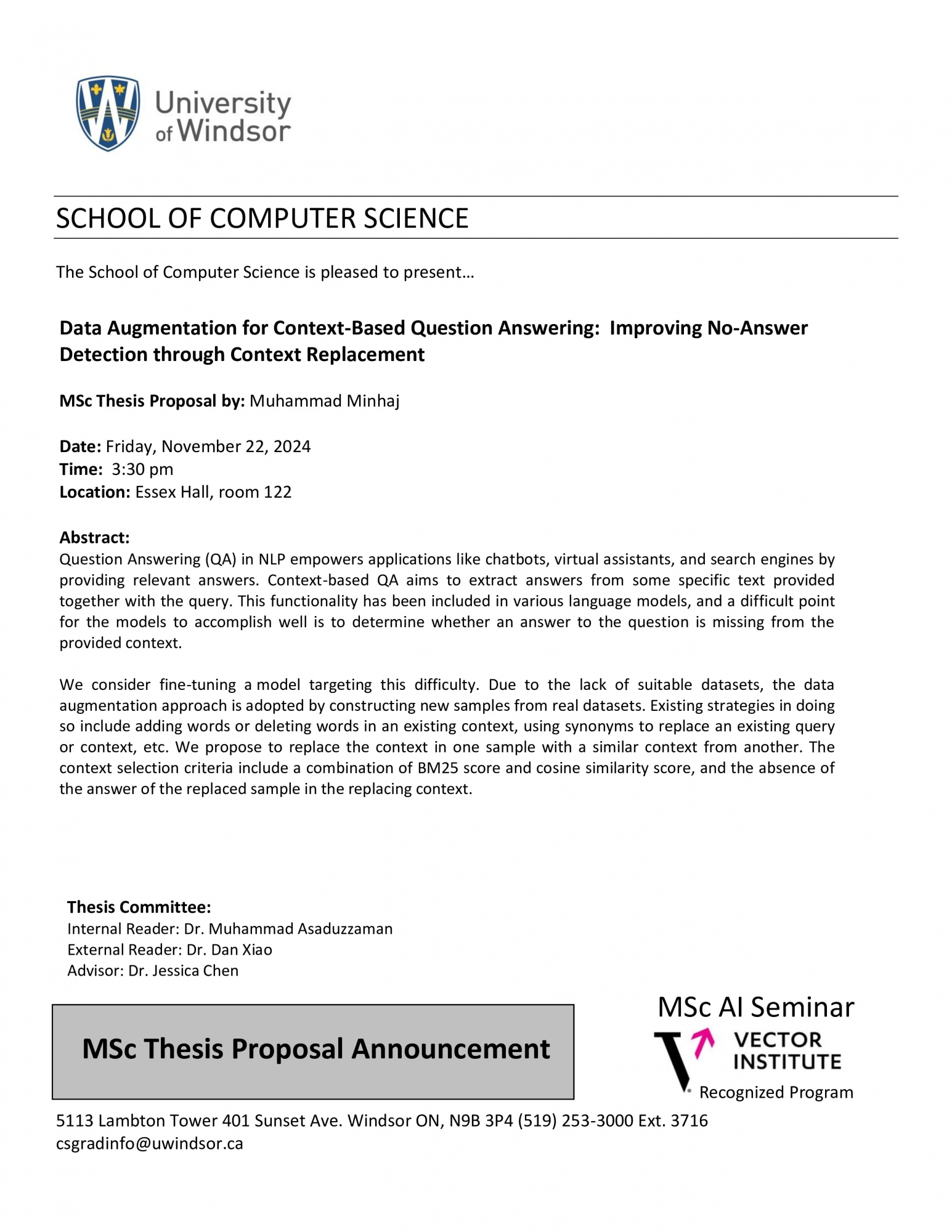 Data Augmentation for Context-Based Question Answering: Improving No ...