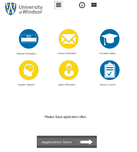 ask.UWindsor - How do I fill out the graduate program application?