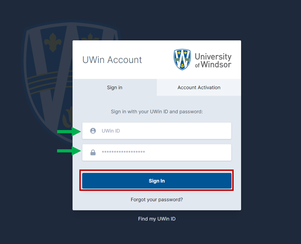 ask.UWindsor - How do I change my UWin Account password?