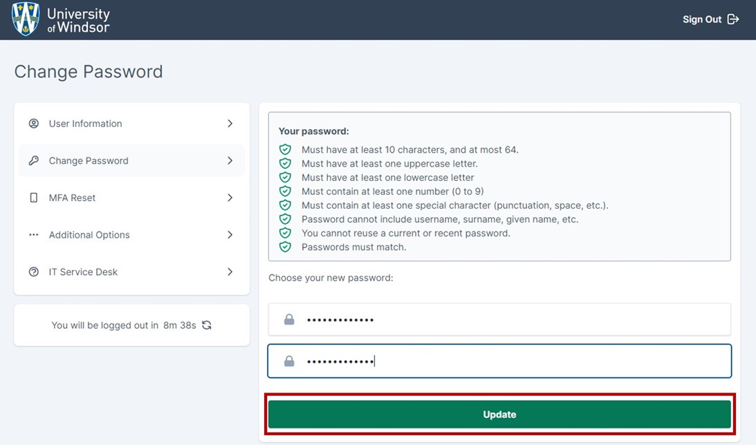 ask.UWindsor - How do I change my UWin Account password?